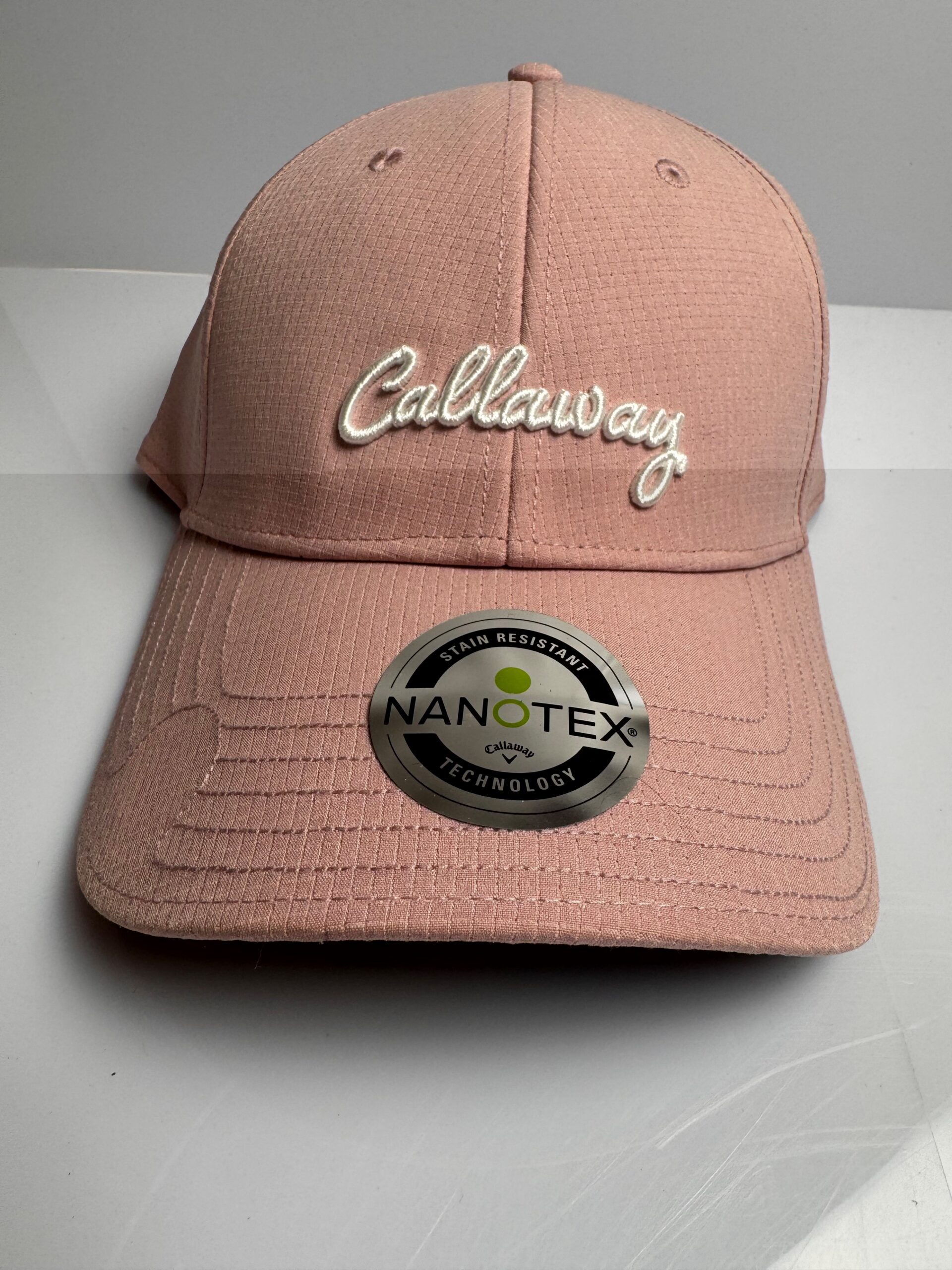 Callaway-Ladies-Stitch Cap with Ball Marker -Mauve with White Writing ...